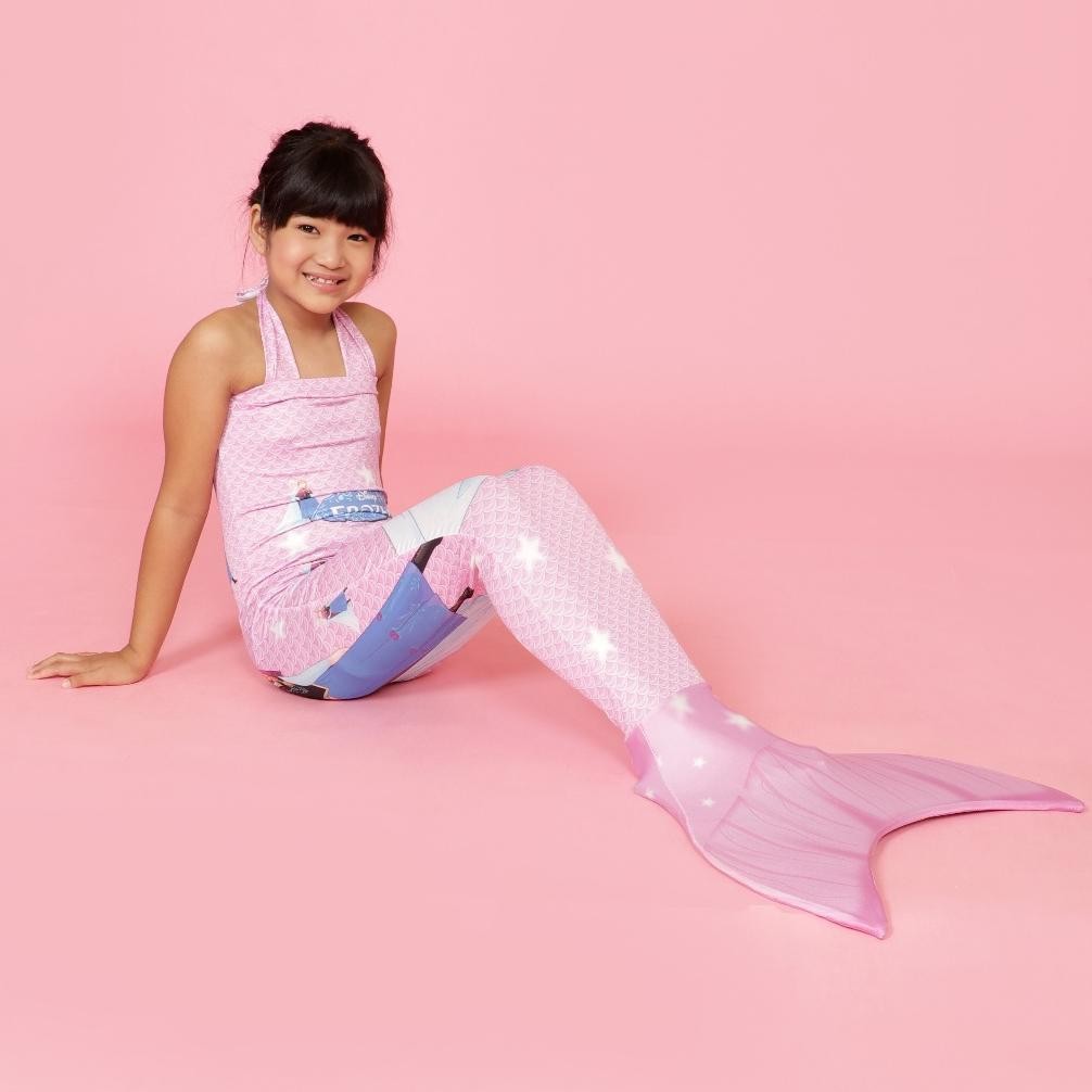 IQ45 Mermaid Swimsuit Frozen Mermaid Costume - Made in Indonesia Viral ...