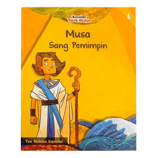 Children's book Bible character Moses the leader who is confused Sunday ...