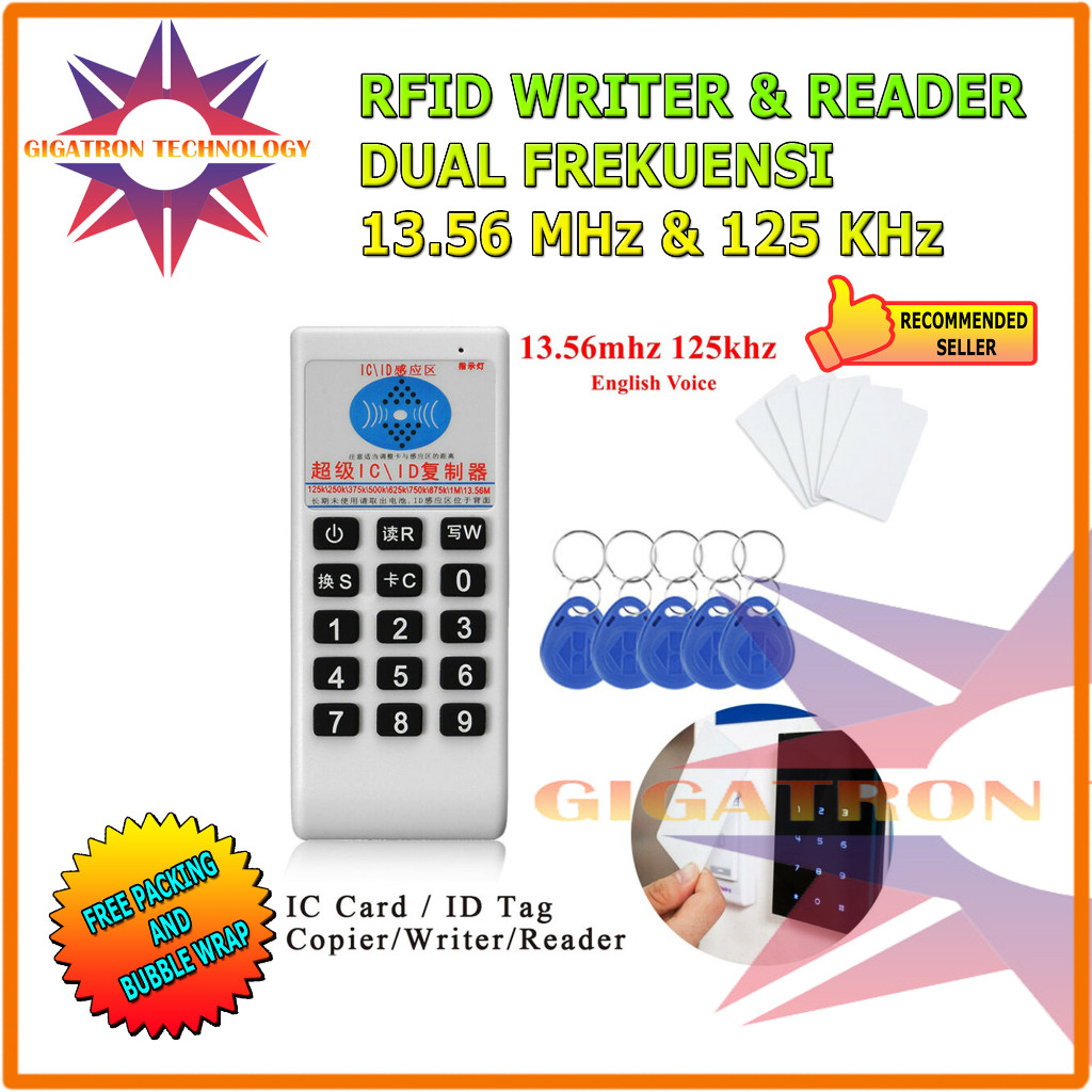 Duplicator RFID Tool Writer Copier ID IC Proximity Card Keyfob ...