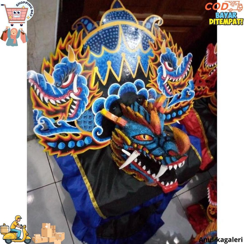 KAYU Barongan Flash |Barongan Devil Version Full Genuine Wood Bonus ...