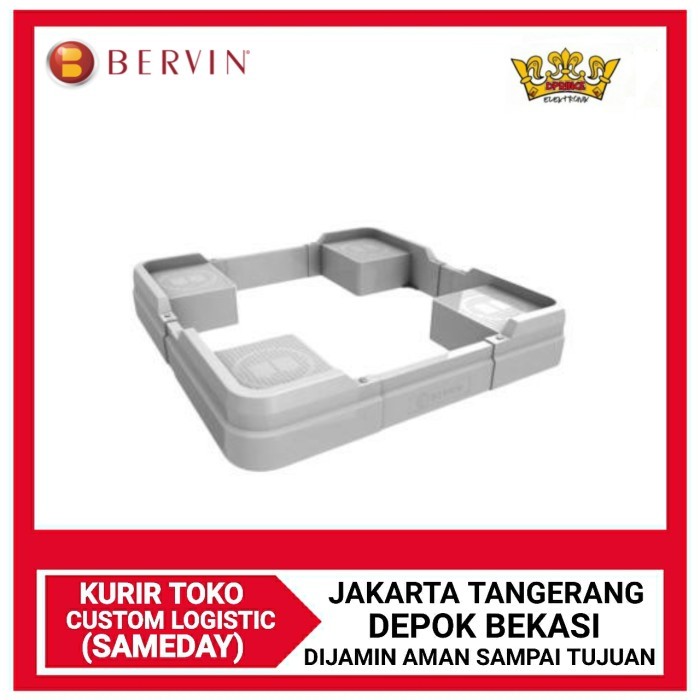 MESIN Bervin BOS-70 WASHING MACHINE Stand / REFRIGERATOR BASE ...