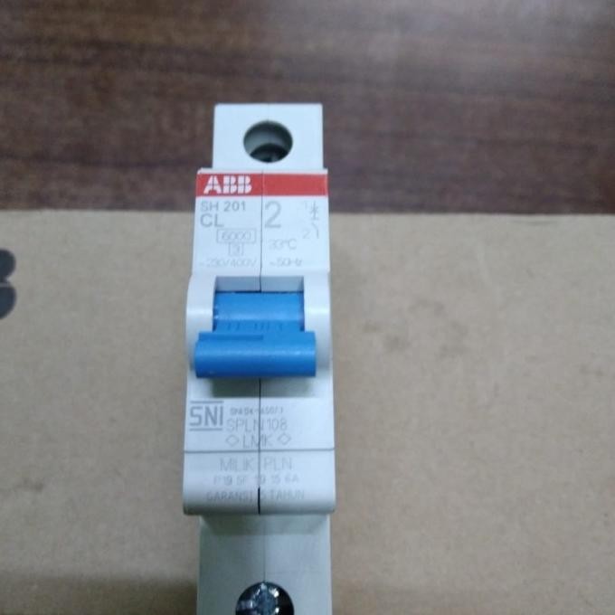 Original ABB 2A 1p Blue MCB | Shopee Malaysia