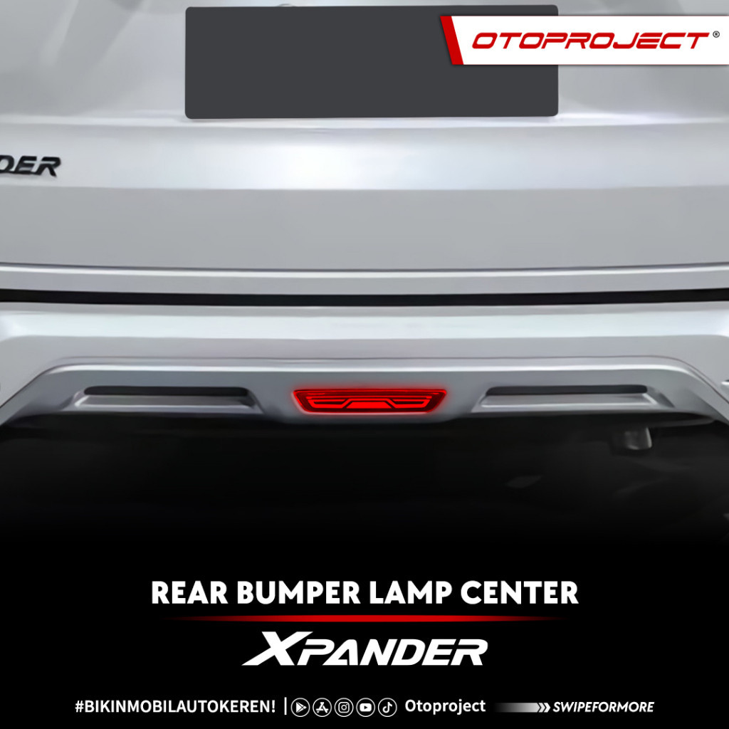 Otoproject - Rear Bumper Lamp Center Mitsubishi Xpander | Shopee Malaysia