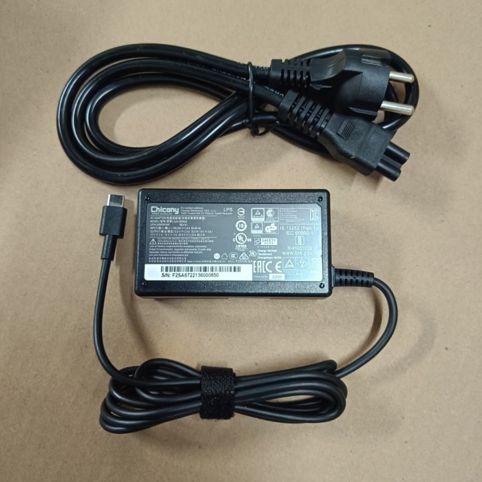 Acer 20V 3.25A 65W Chicony Type C Laptop Charger Adapter | Shopee Malaysia