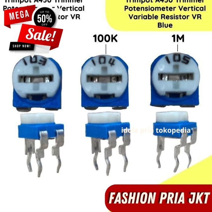 RM065 TRIMPOT TRIMMER POTENTIOMETER POTENSIOMETER TRIMER VARIABLE ...
