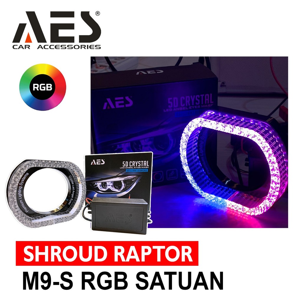 Shroud Raptor BMW M9 RGB Crystal 5D Diamond Cutting 2.5 Inch AES - Unit ...
