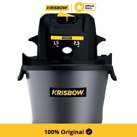 KRISBOW 6 Liter WET & DRY VACUUM CLEANER 400 WATT - ORIGINAL and Most ...