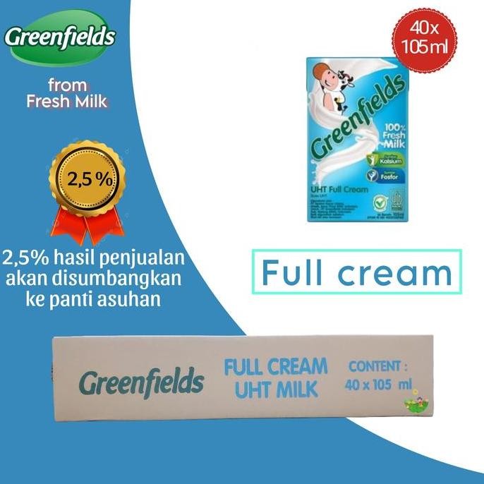 Greenfields fresh Beef milk UHT 105 fresh milkML | Shopee Malaysia
