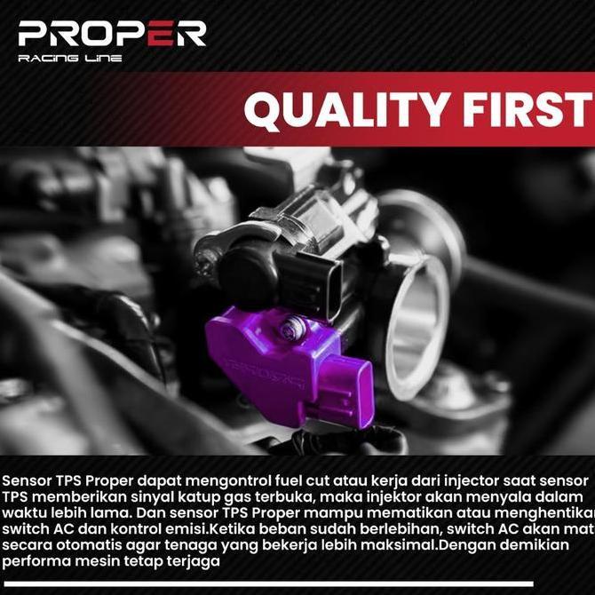[GARANSI] SENSOR TPS PROPER RACING LINE AEROX NEW NMAX LEXI SATRIA FU ...