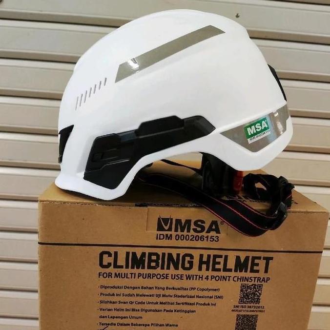 LOKAL MSA V-Gard H1 Safety Helmet Trivent Fastrack Local SNI MSA ...