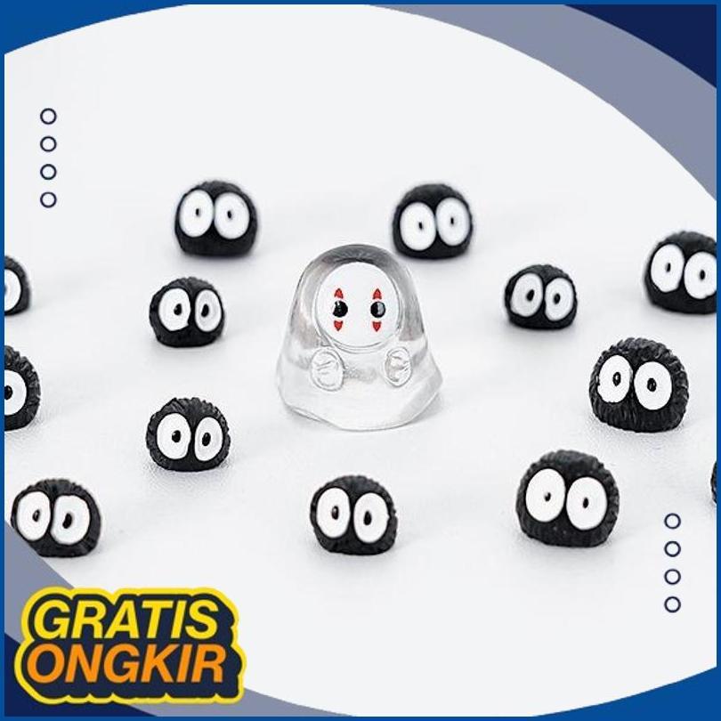 Nfmf Mini Figure No Face Kaonashi Spirited Away Ghibli Home Decoration ...