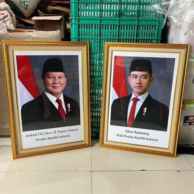 President Photo frame with linen motif 50x70 cm Premium | Shopee Malaysia