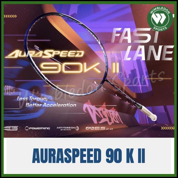 Victor AuraSpeed 90K II Badminton Racket Victor ARS-90K II B Racket ...
