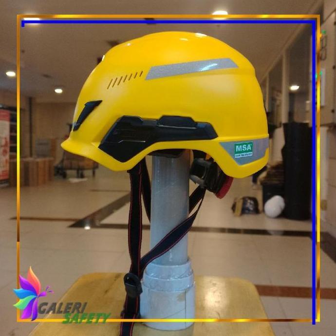 LOKAL MSA Climbing V-Gard H1 Trivent Local SNI Safety Helmet MSA ...