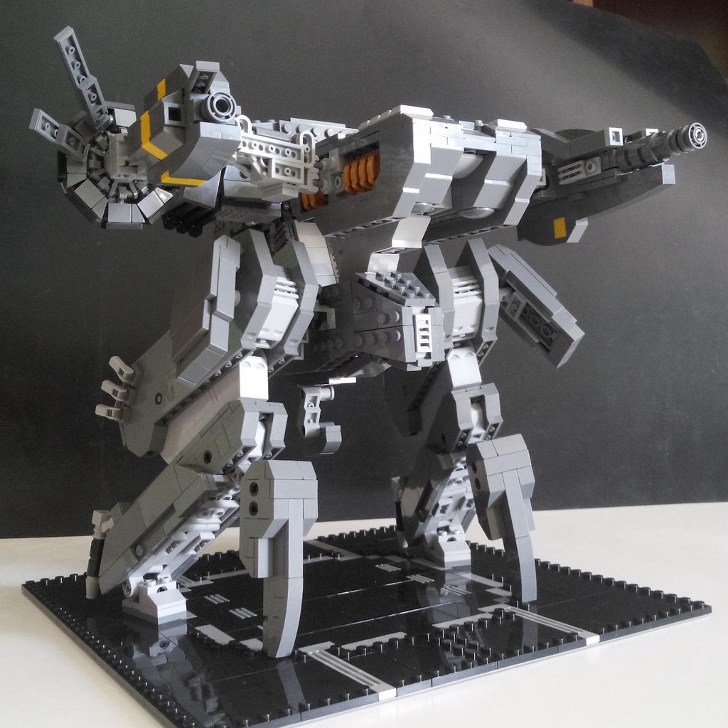 Buildmoc Metal Gear Game Metal Gear Solid Mech Robot Model building ...