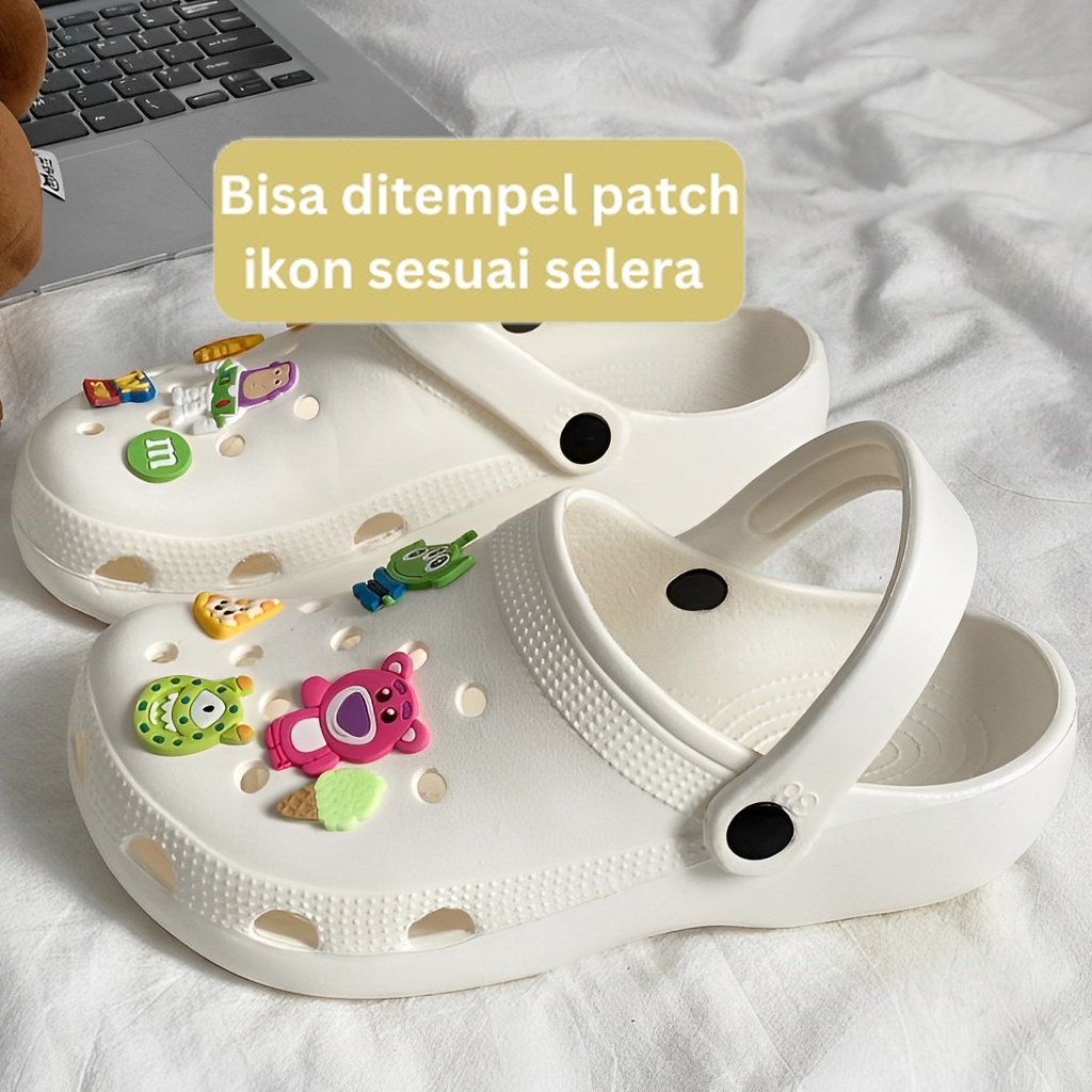 Dejavu Baim Rubber Slop Sandals Trendy Women's Home Frog Sandals Girls ...