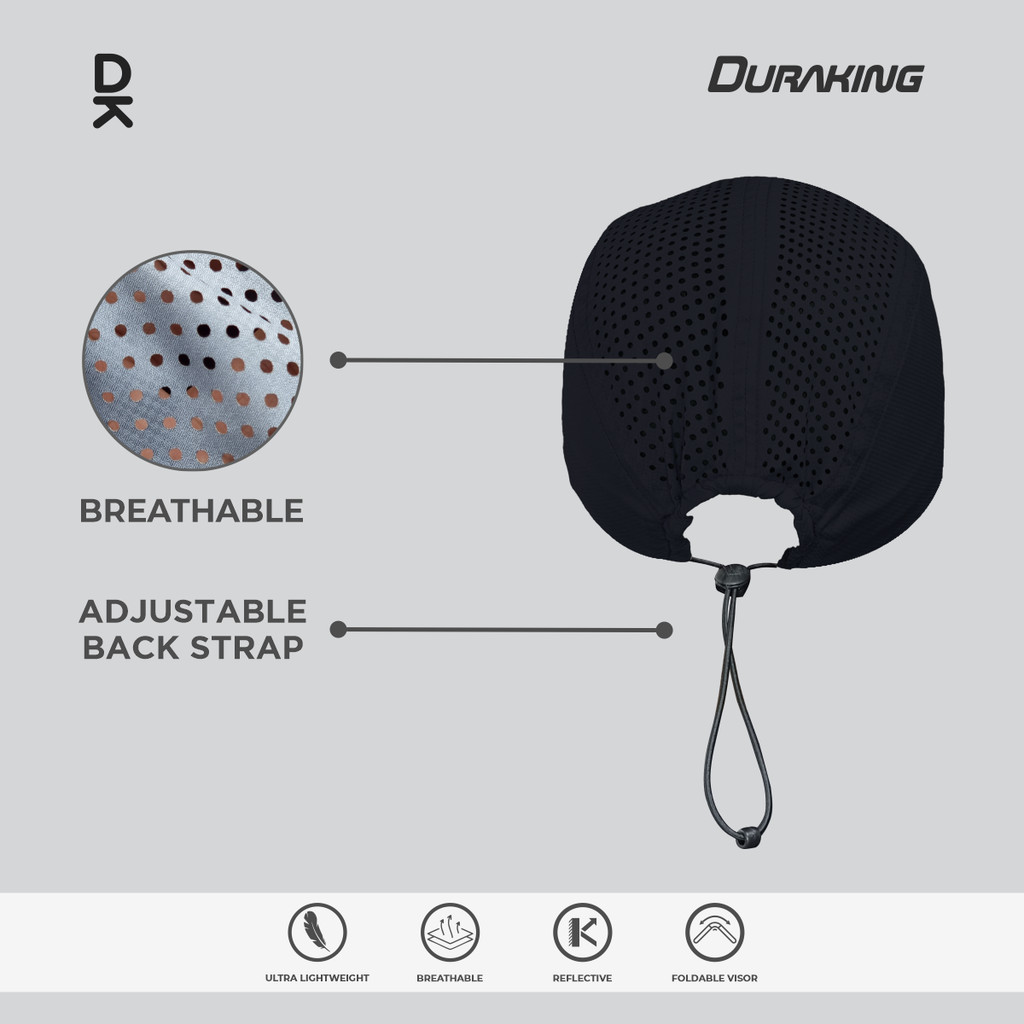 Duraking Running Cap - Pace Breaker Running Cap | Shopee Malaysia