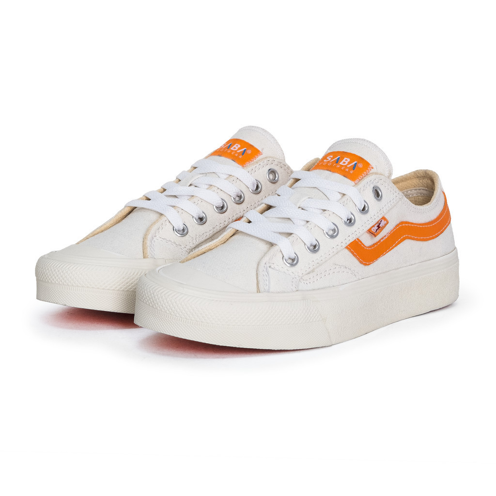 Saba Veloz Light Off White Orange - Casual Sneakers for Men and Women ...