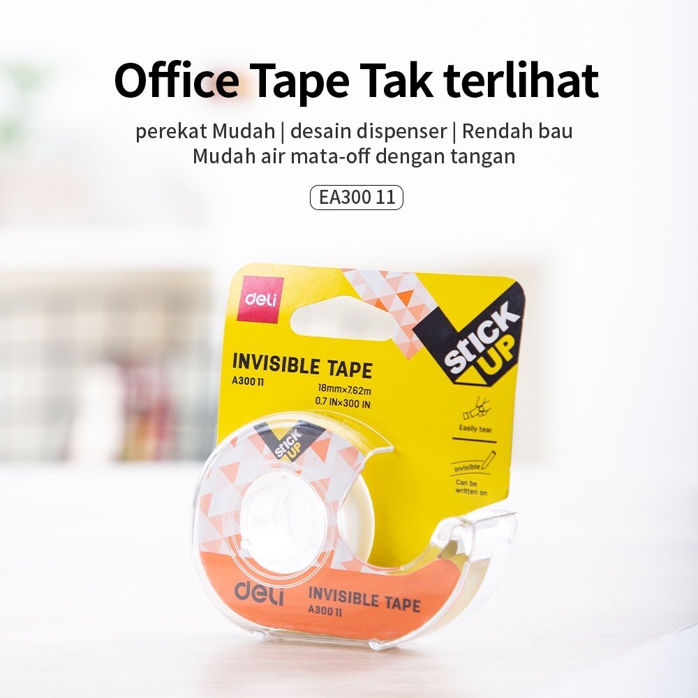 Deli Insulation / Solatip Invisible Tape Can Be Written, With Dispenser ...