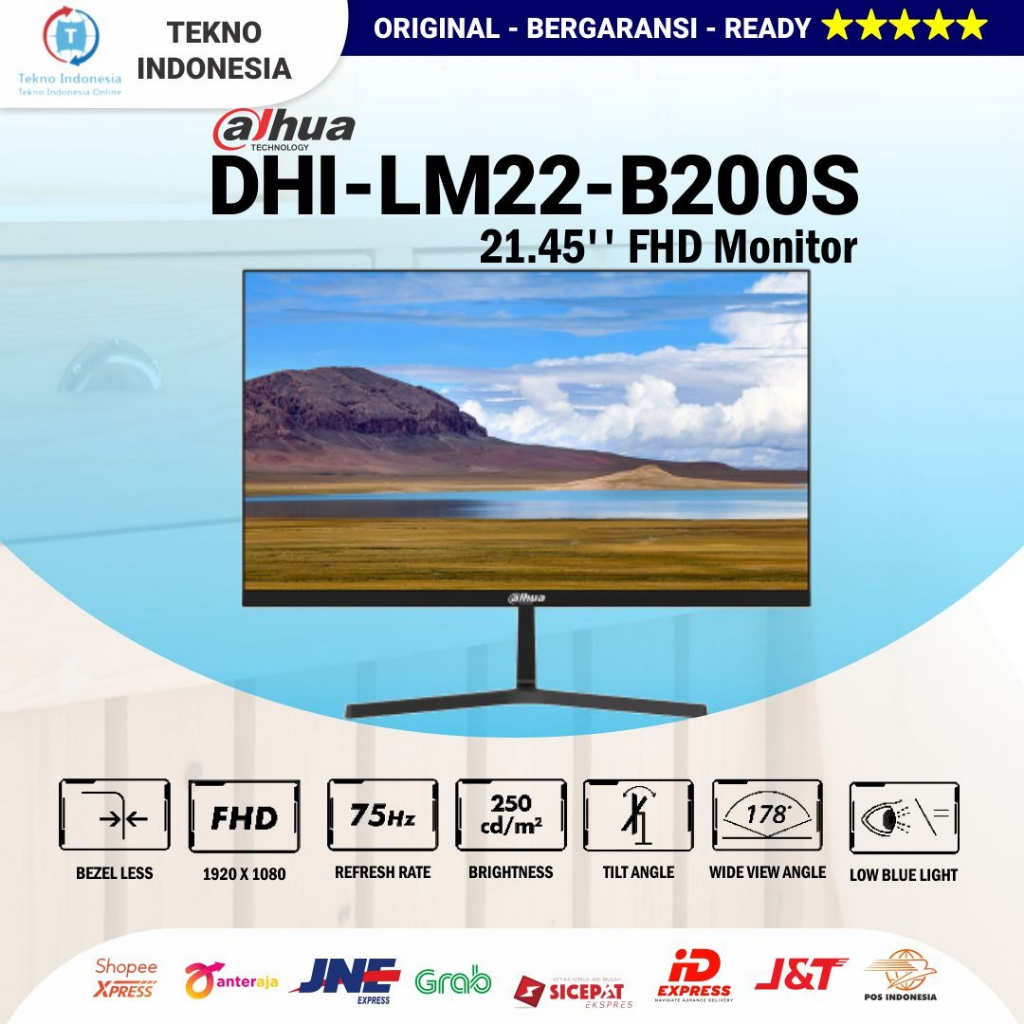 Dahua LM22-B200S 21.45'' inch FHD HDMI VGA LED Monitor | Shopee Malaysia