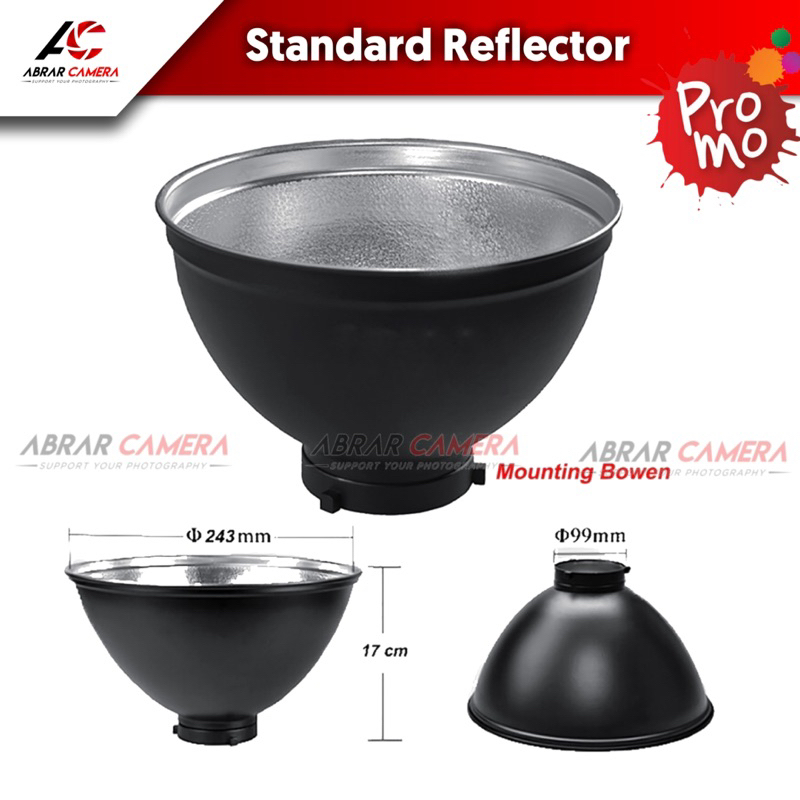 Standard Reflector Large Bowen Light Godox SK400 Sk300 SL60w SL150w ...