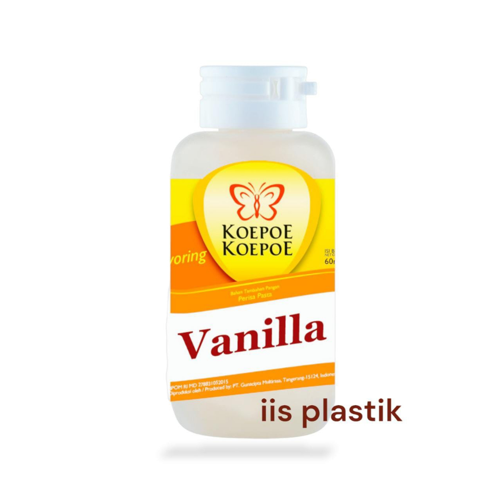 Koepoe Pasta VANILLA Food Flavor Cake Drink 60ml | Shopee Malaysia