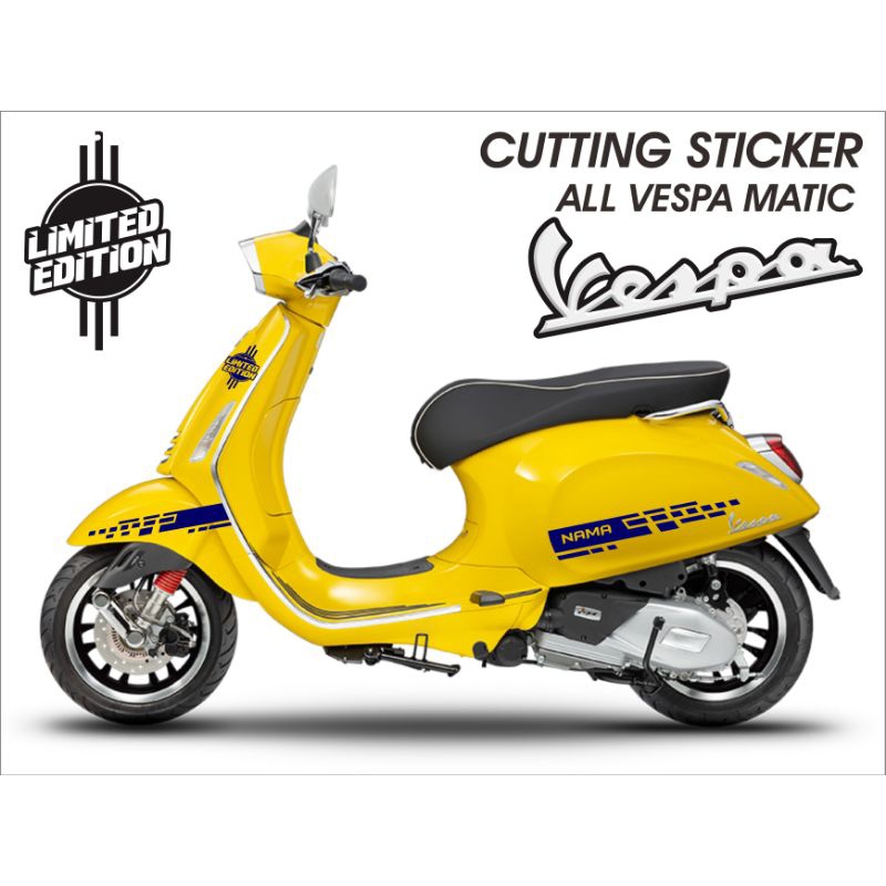 Vespa Matic motorbike body stickers | Shopee Malaysia