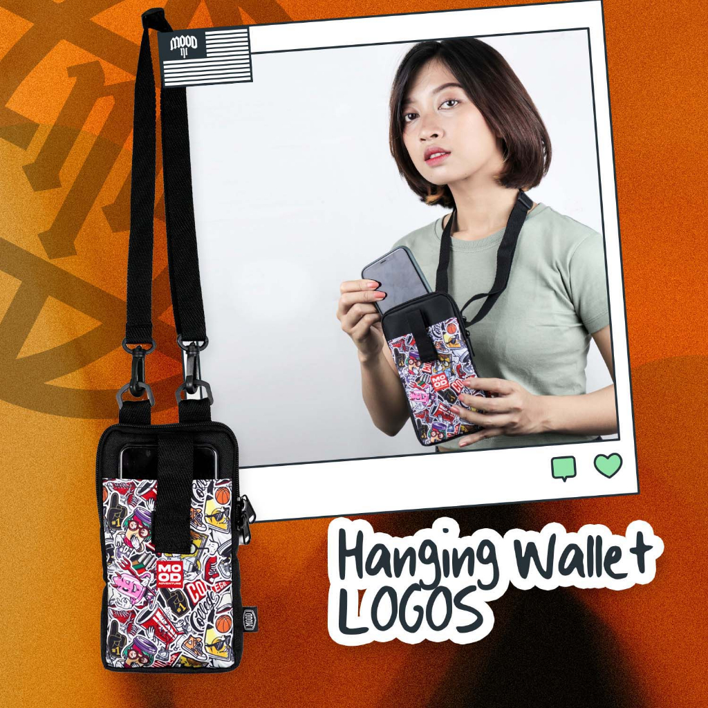 Hanging WALLET HANGING WALLET - LOGOS by MOOD ADVENTURE | Shopee Malaysia