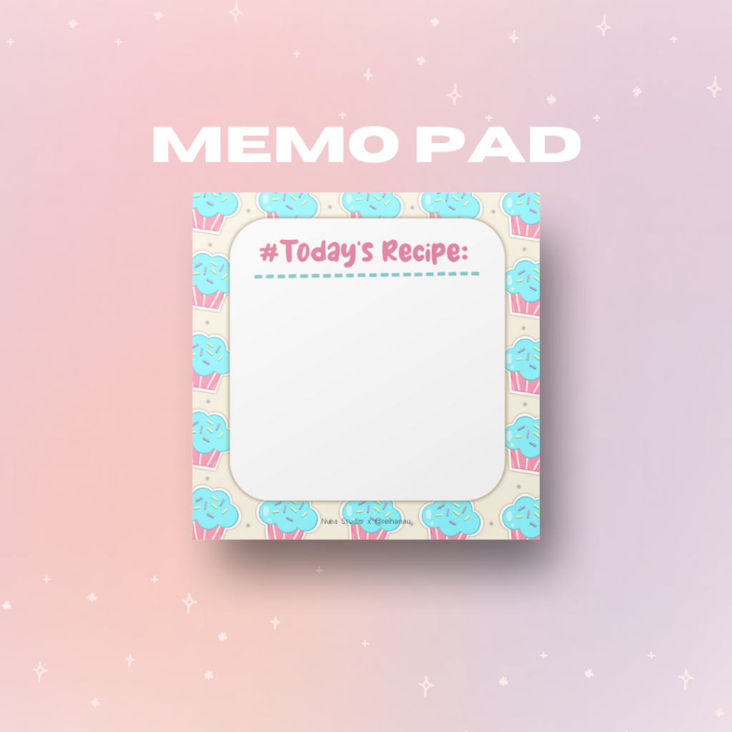 Memo PAD by reihanau | Aesthetic memopad notepad square hvs | Shopee ...