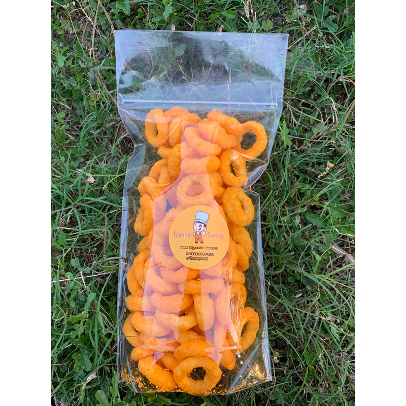 Cheese RING SNACK 100 Grams | Banna Foody | Viral Snack | Shopee Malaysia