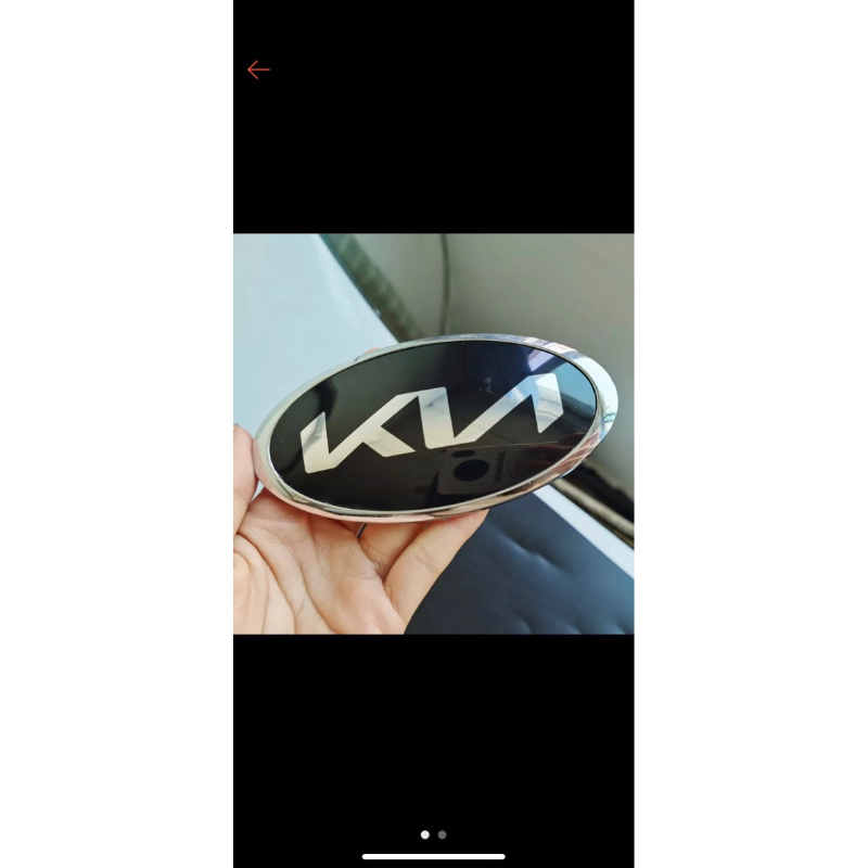 New Kia logo Emblem for Kia Picanto front and rear steer | Shopee Malaysia