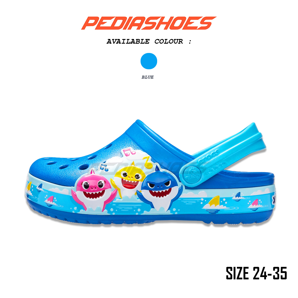 Crocs Baby Shark Sandals Original/Crocs Baby Shark Clogs Sandals/Croc ...