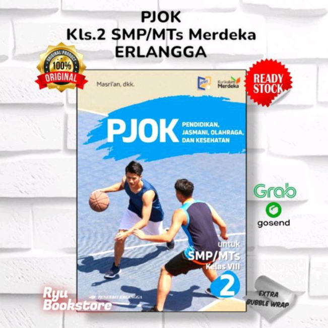 Original PJOK Class 8th Junior High School/MTs Merdeka Curriculum ...