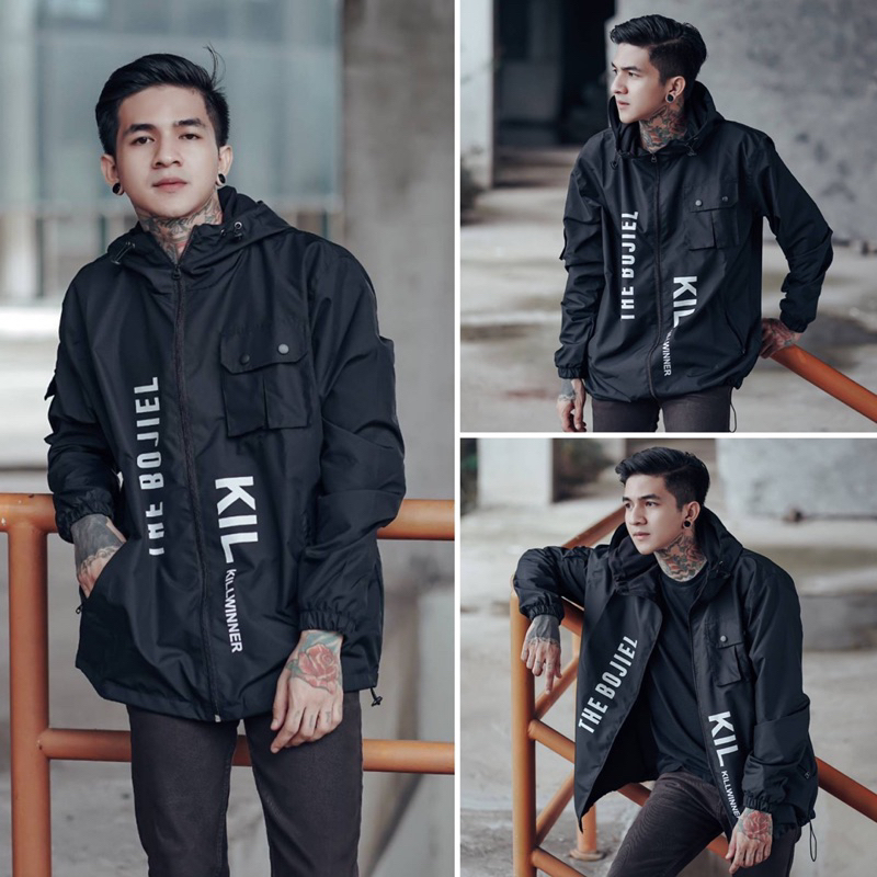 HITAM Outdoor Killwinner Jacket The Parka Jacket The Outdoor Jacket The ...