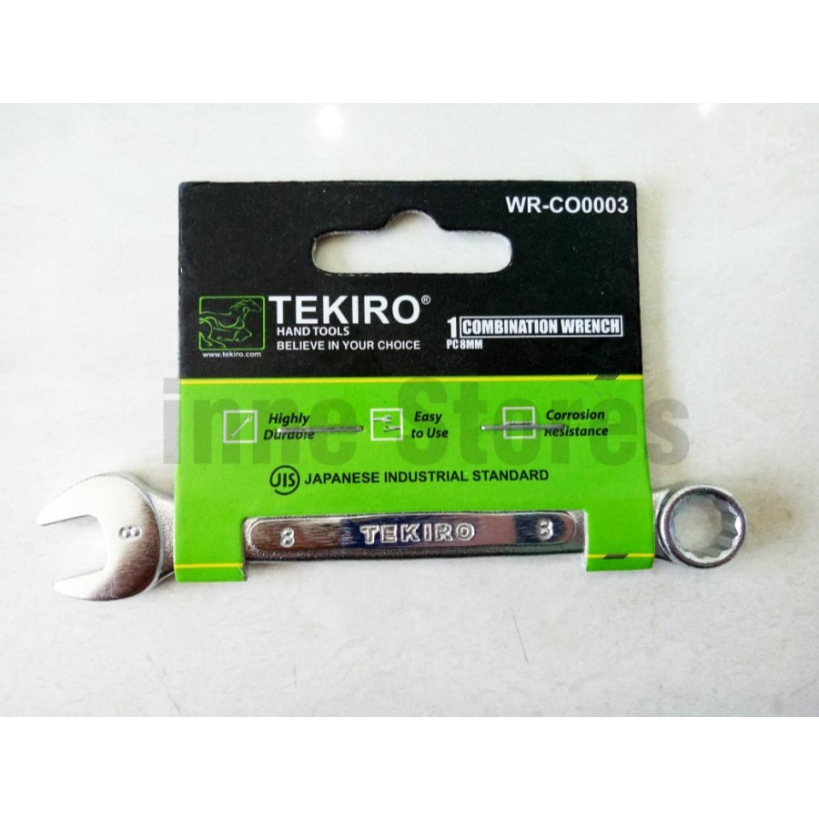 Tekiro Ring Wrench 8mm Tekiro Ring Fitting 8mm Original | Shopee Malaysia