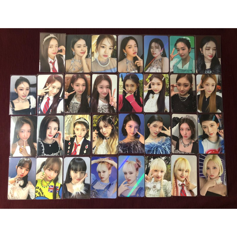 Photocard PC YUJIN LIZ GAEUL REI LEESEO IVE ALBUM LOVE DIVE LODI AFLI AFTER LIKE OFFICIAL ...