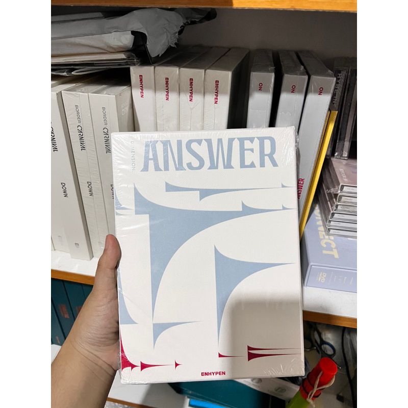 Official SEALED ALBUM ENHYPEN DIMENSION ANSWER Version YES NO VER YES ...