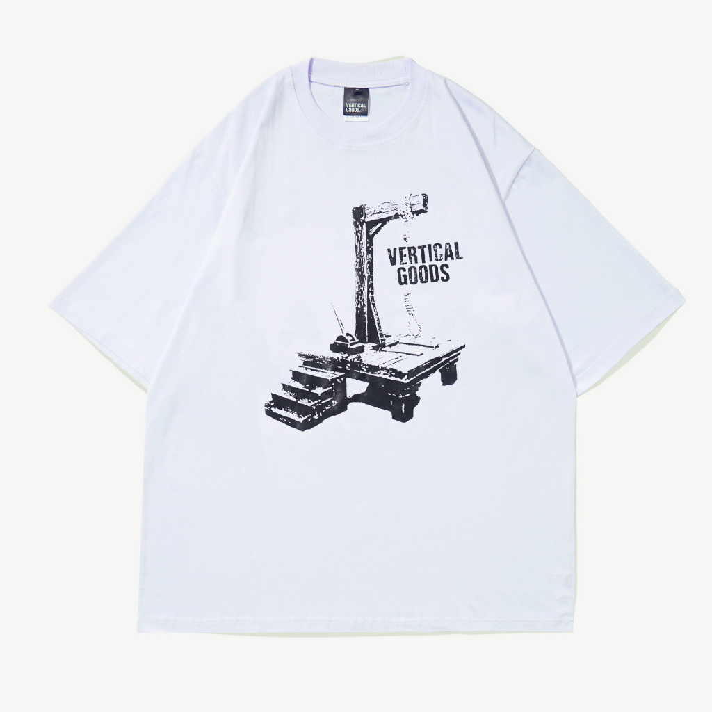 PUTIH Verticalgoods | White T-shirt | Gizmo White | Shopee Malaysia