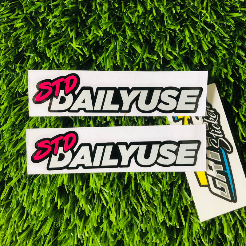 Std DAILYUSE sticker viral standard cutting sticker | Shopee Malaysia