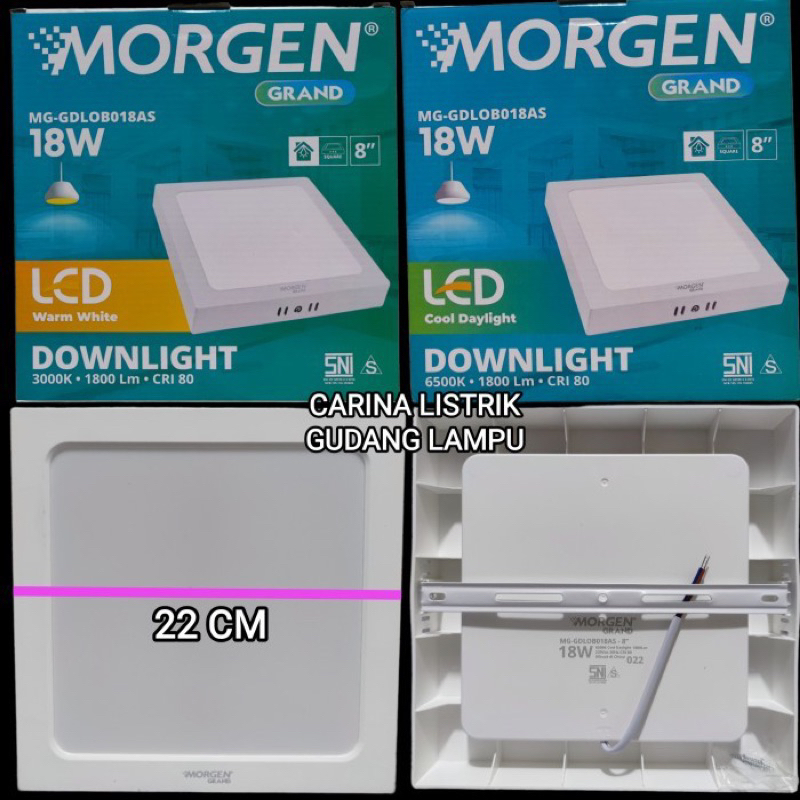 Morgen PANEL GRAND 18W OB Outboard Box MG-GDL0B018AS OUT BOW SNI ...