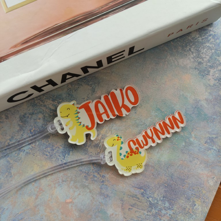 GANTUNGAN Luggage TAG/Dinosaur LUGGAGE Hanger/DINO Suitcase Hanger ...