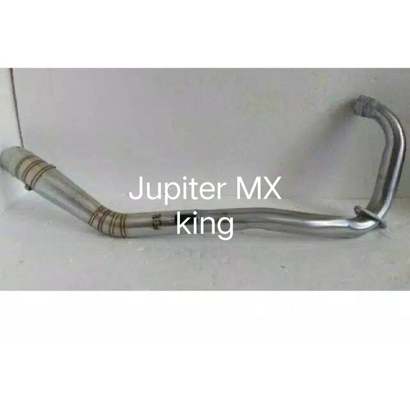 Jupiter MX king full stainless steel exhaust neck pipe, 50mm diameter ...