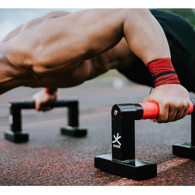 Kyger Evo Series Parallel Bar (Push Up, Planche, Calisthenic) | Shopee ...