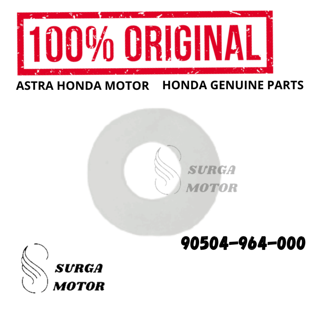 Washer Thrust 5mm PCX 125 150 Hybrid Original AHM 90504-964-000 Ring 5 ...