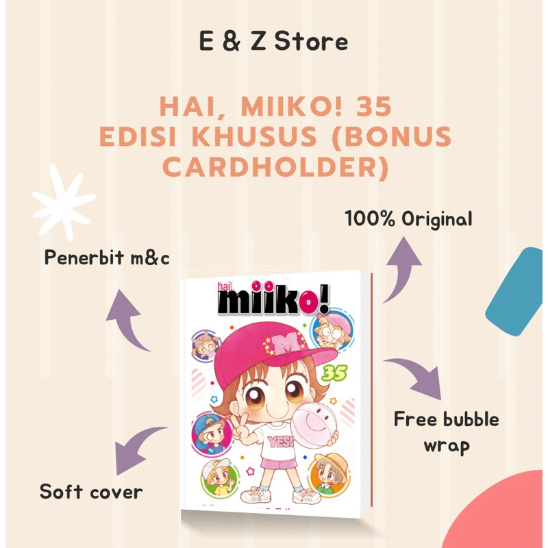 Comic Hi, Miiko! 35 - Special Edition (cardholder bonus) | Shopee Malaysia