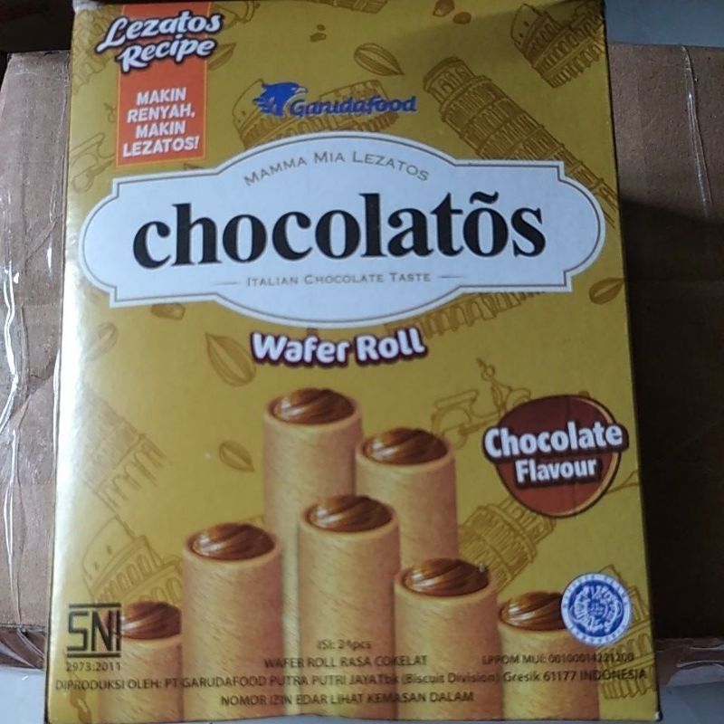 Chocolatos Wafer Roll contains 24 pcs | Shopee Malaysia