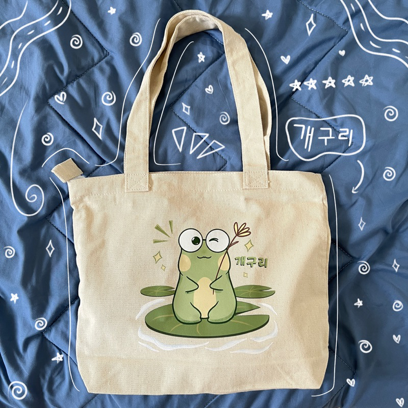 Totebag Kaeguri (Kodeok) | Shopee Malaysia