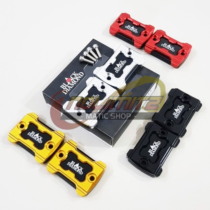 Black Diamond Sporty Yamaha NMAX Brake Fluid Master Cap Cover | Shopee ...