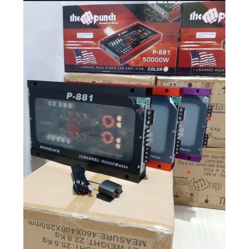 Transparent Monoblock The Punch Tp881 | Shopee Malaysia