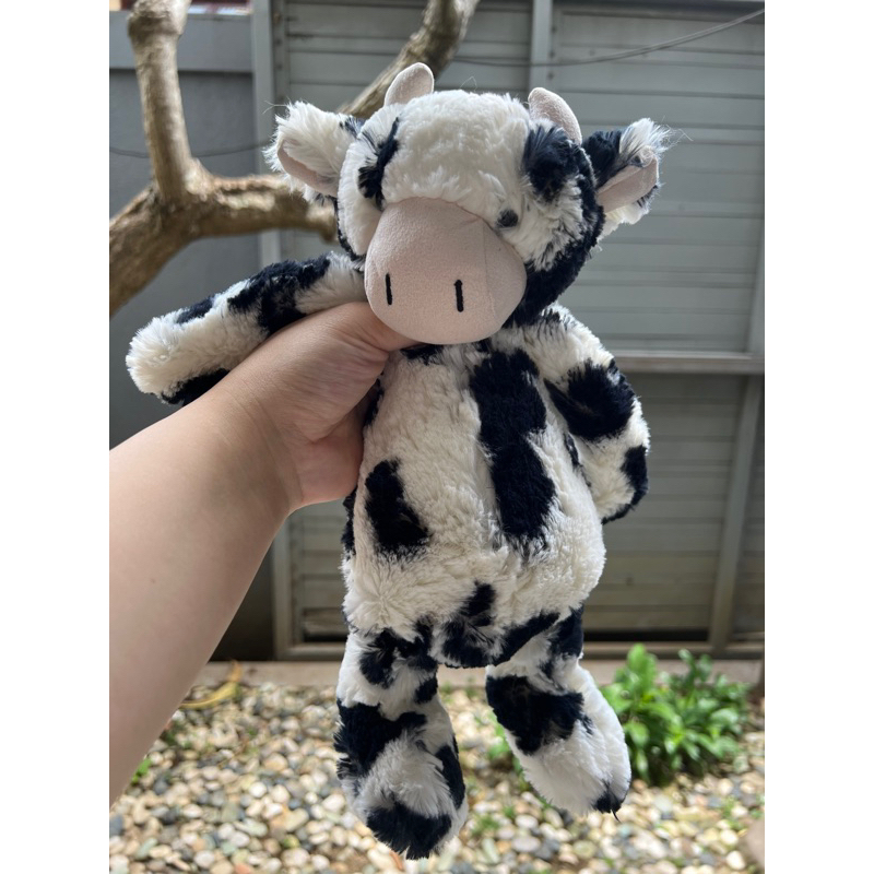 Jellycat bashful Calf Medium New Original bashful bunny stuffed cow ...